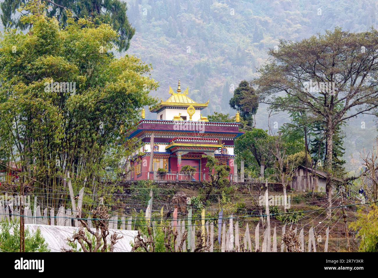Dubdi monastery hi-res stock photography and images - Alamy