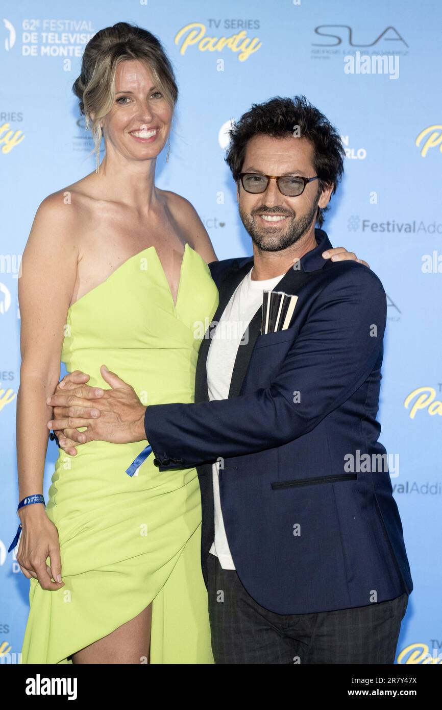 Monte Carlo, Monaco. 17th June, 2023. Stephanie Seguin and Frederic Diefenthal attend the 62nd ...