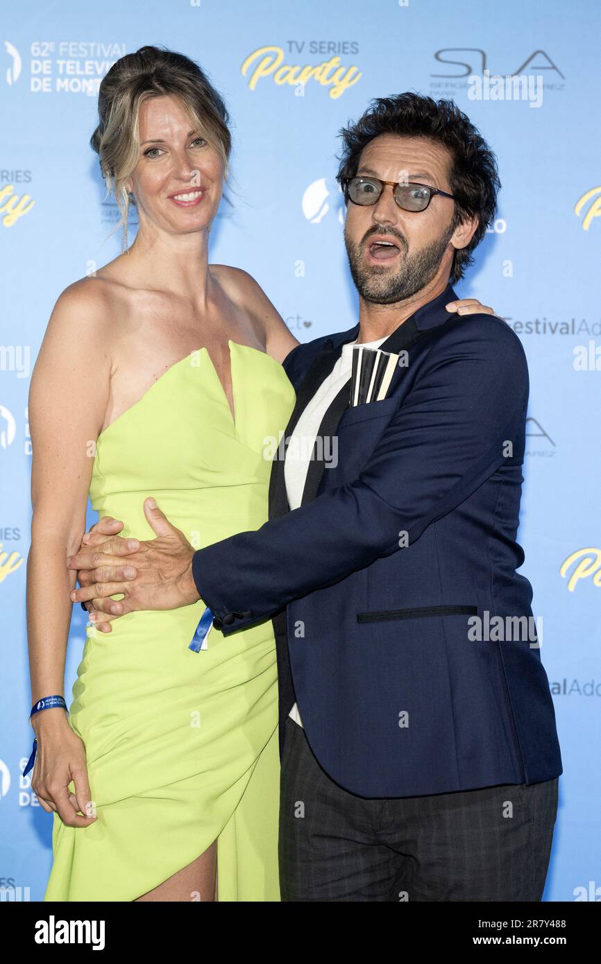 Monte Carlo, Monaco. 17th June, 2023. Stephanie Seguin and Frederic Diefenthal attend the 62nd ...