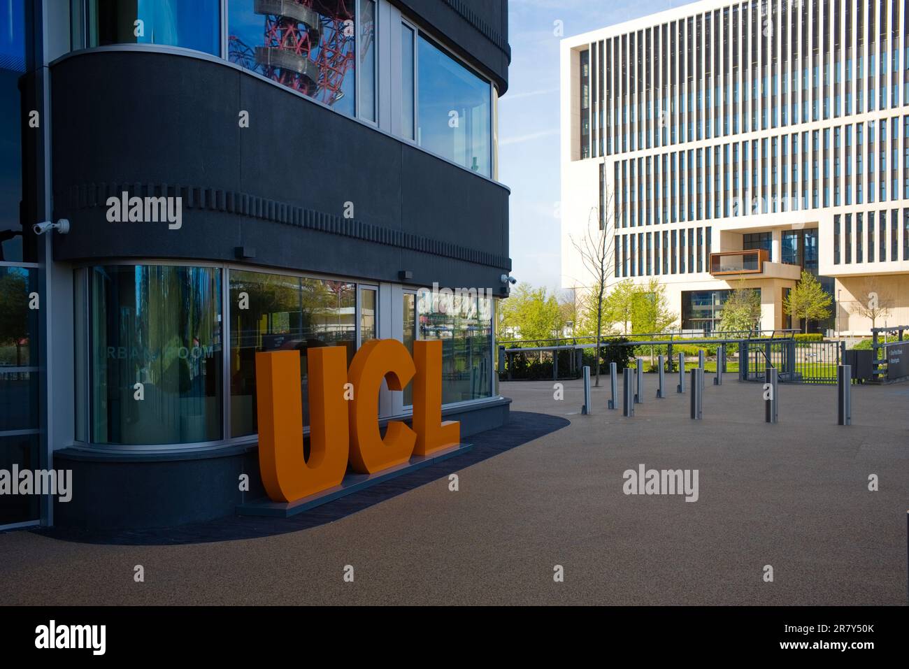 Number one Pool Street UCL building with Marshgate in the background ...