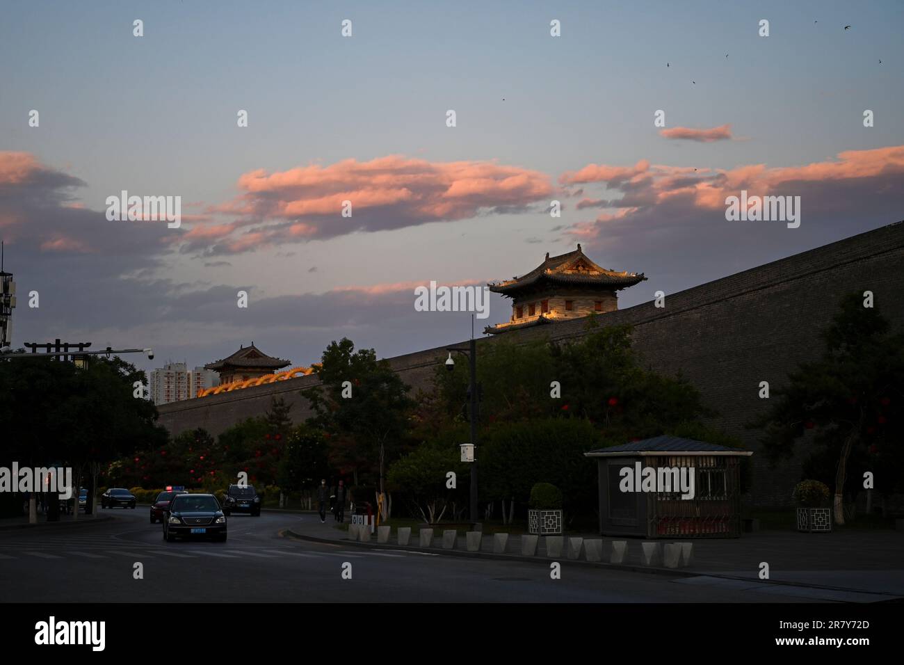 Datong. 8th June, 2023. This photo taken on June 8, 2023 shows a view ...