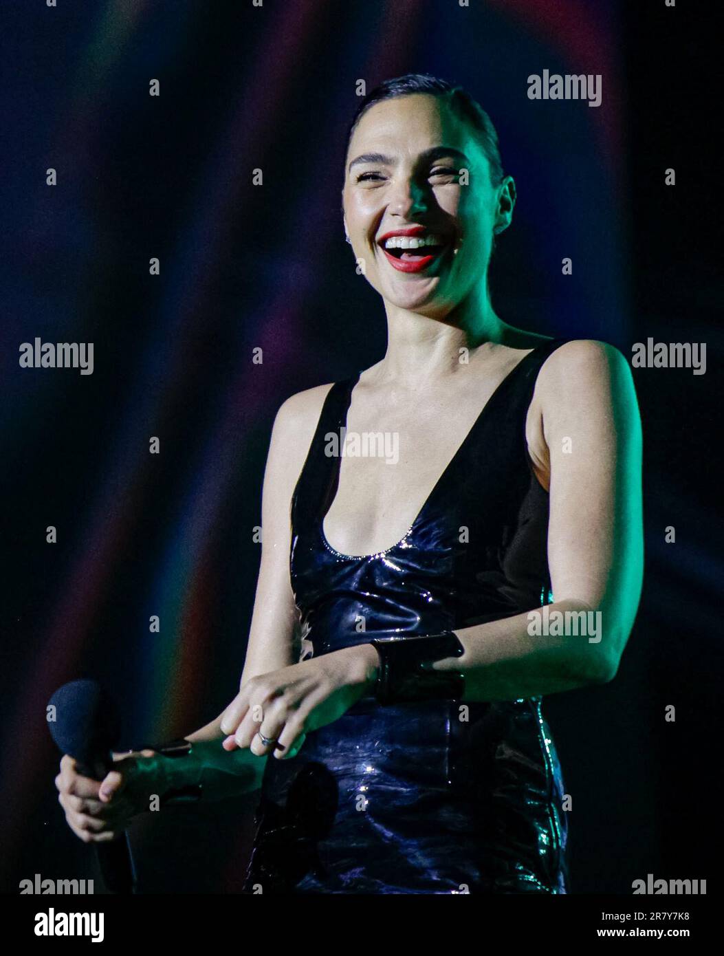 Sao Paulo, Brazil. 17th June, 2023. Gal Gadot, Israeli model and ...