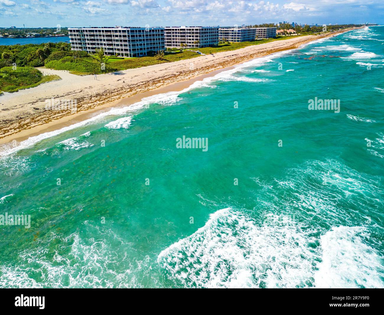 Phipps Ocean Park and Ibis Isle, West Palm Beach, Florida, USA Stock ...