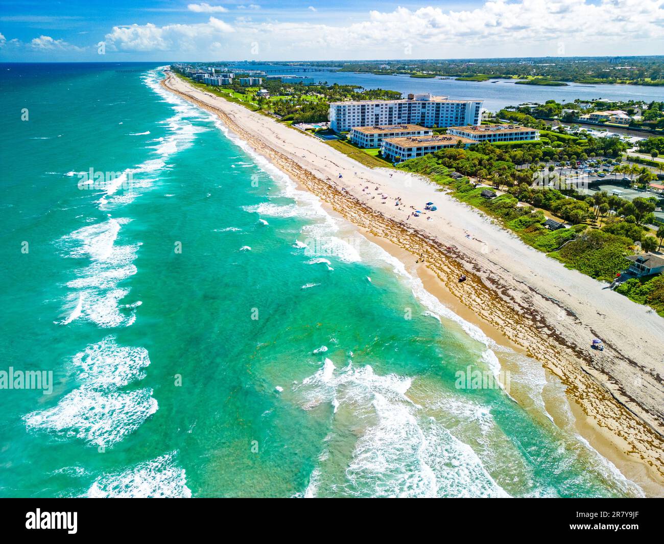 Phipps Ocean Park and Ibis Isle, West Palm Beach, Florida, USA Stock ...