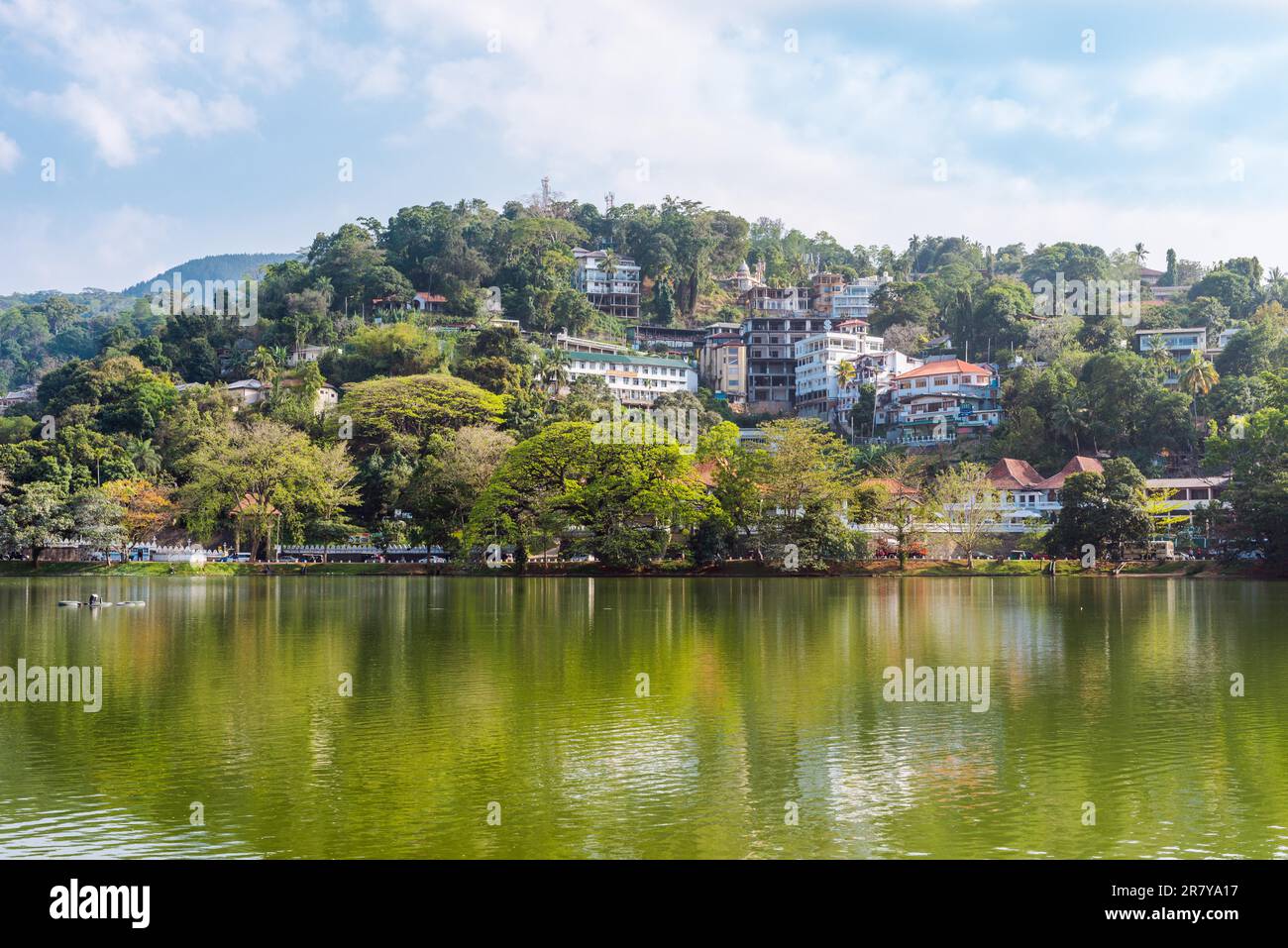 The Kandy lake is an artificial body of water in the heart of the city ...