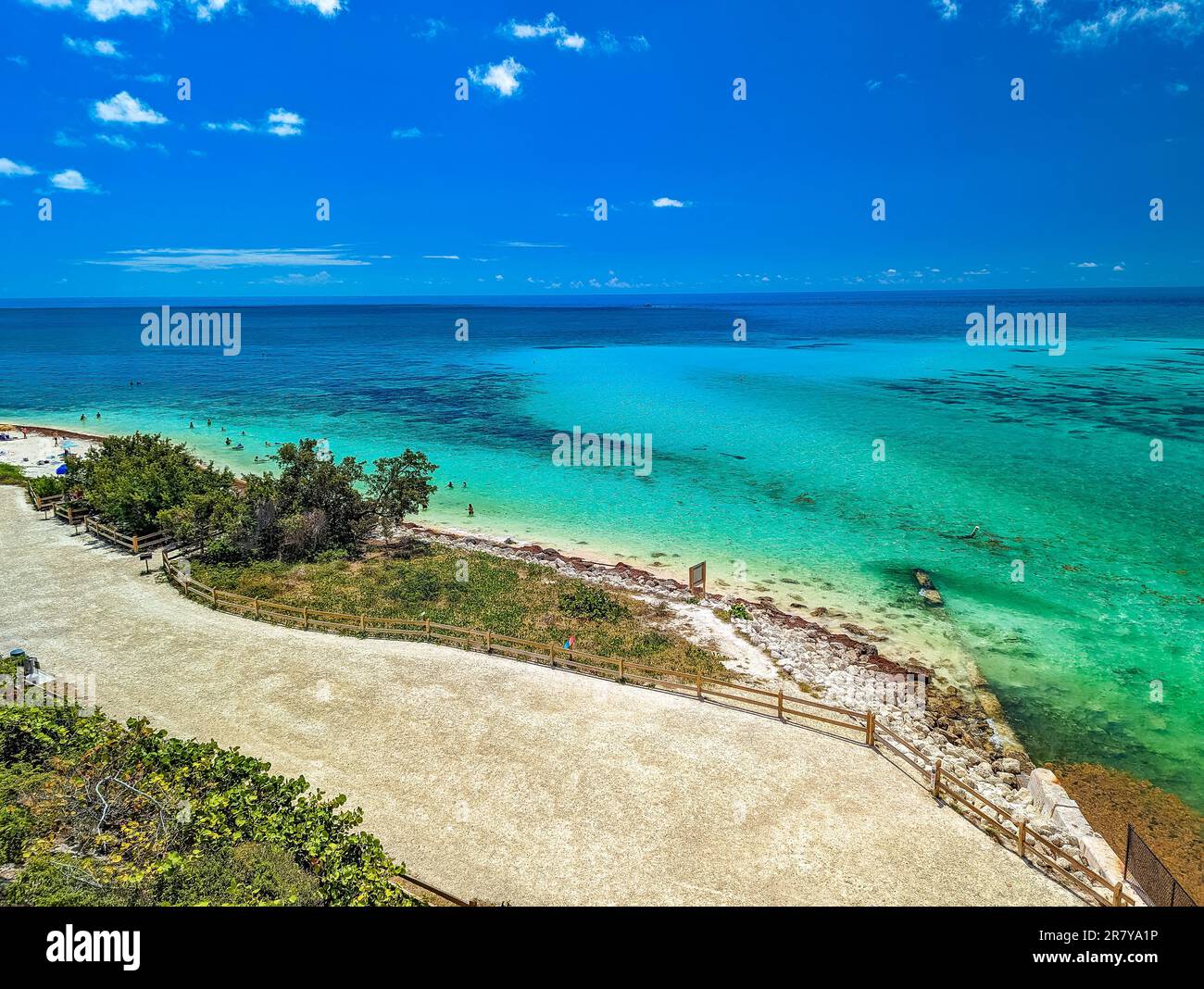Bahia Honda State Park - Calusa Beach, Florida Keys - tropical coast ...