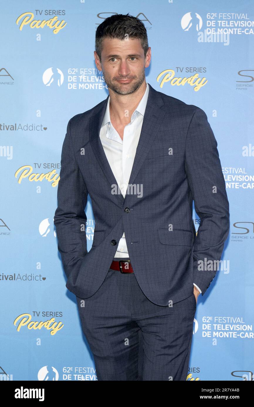 Monte Carlo, Monaco. 17th June, 2023. James Lafferty attends the 62nd Monte Carlo TV Festival on ...