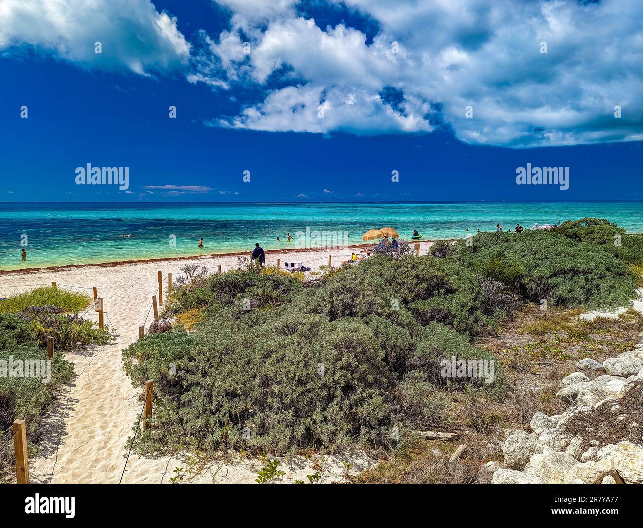Bahia Honda State Park - Calusa Beach, Florida Keys - tropical coast ...