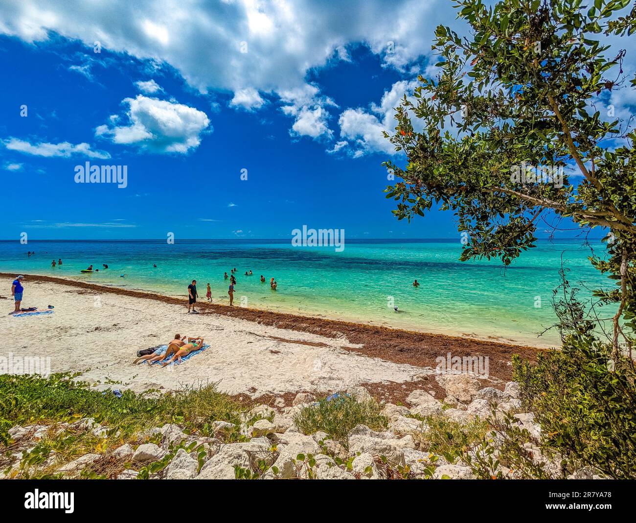 Bahia Honda State Park - Calusa Beach, Florida Keys - tropical coast ...