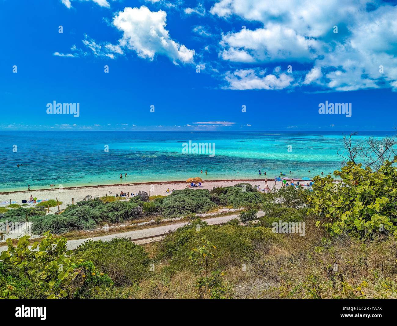 Bahia Honda State Park - Calusa Beach, Florida Keys - tropical coast ...