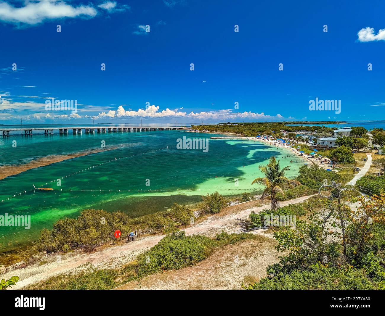 Bahia Honda State Park - Calusa Beach, Florida Keys - tropical coast ...