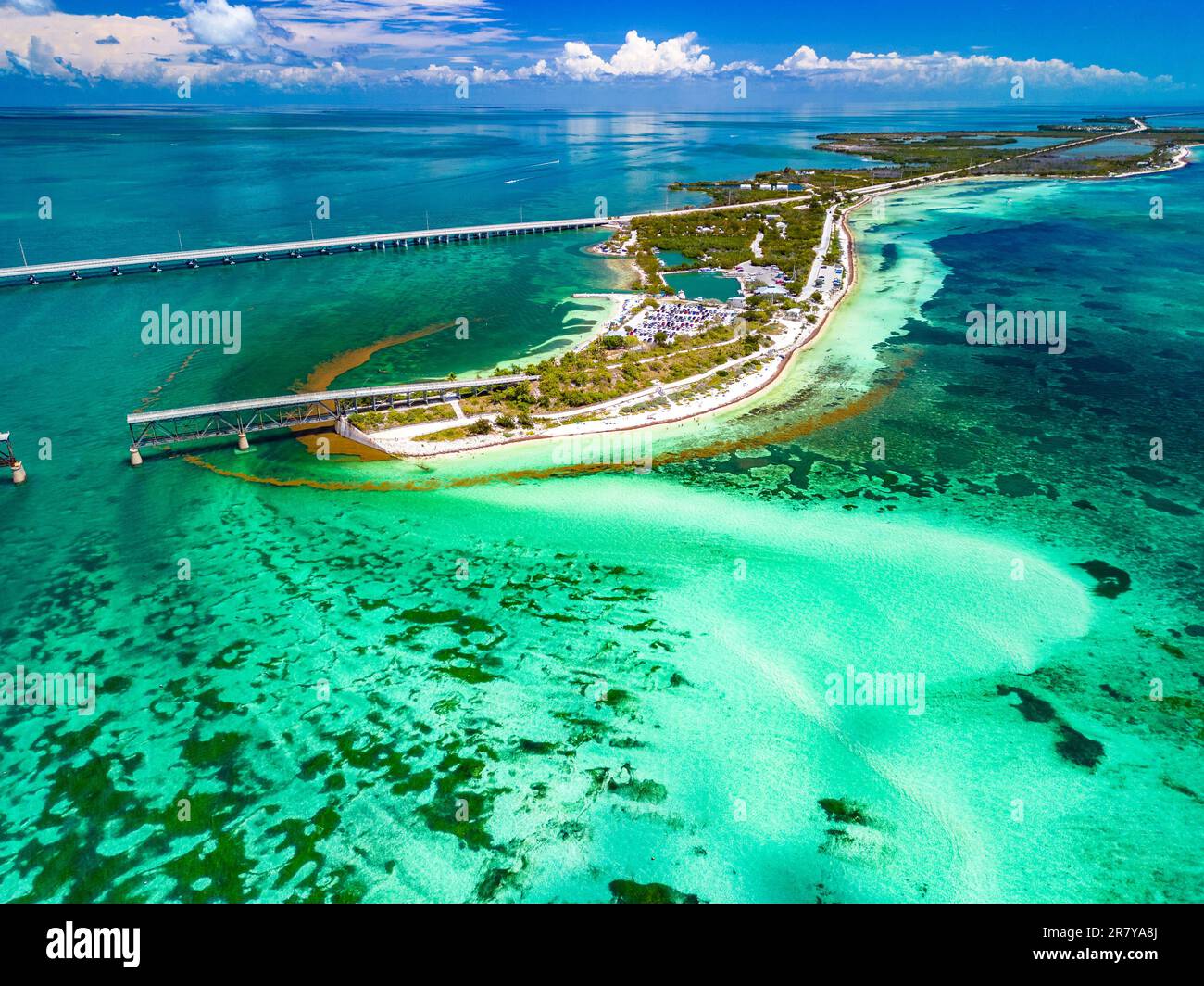 Bahia Honda State Park - Calusa Beach, Florida Keys - tropical coast ...