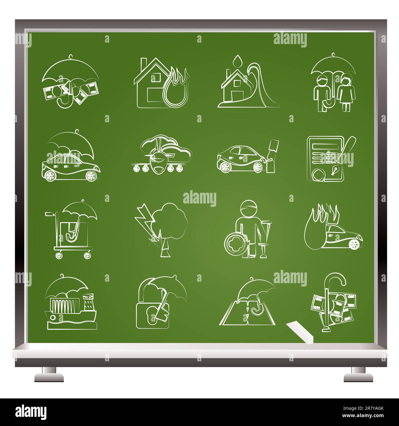 Flood risk road Stock Vector Images - Alamy