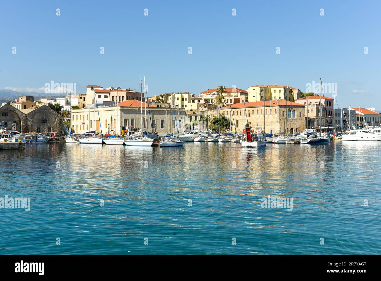 The greek city Chania on the north coast of Crete is one of the most ...