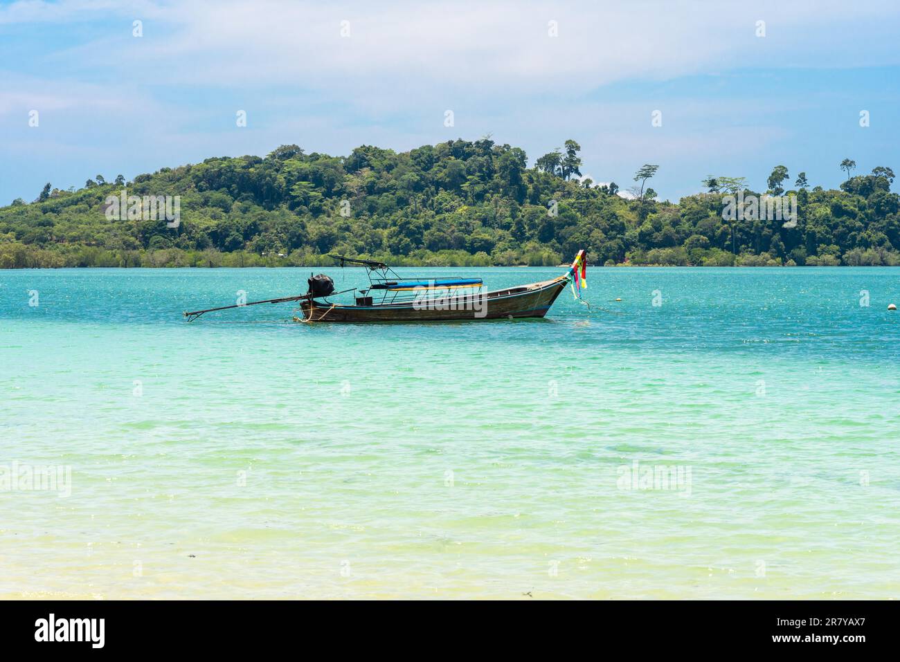 The Buffalo Bay at the west side beach named Ao Khao Kwai on the island ...