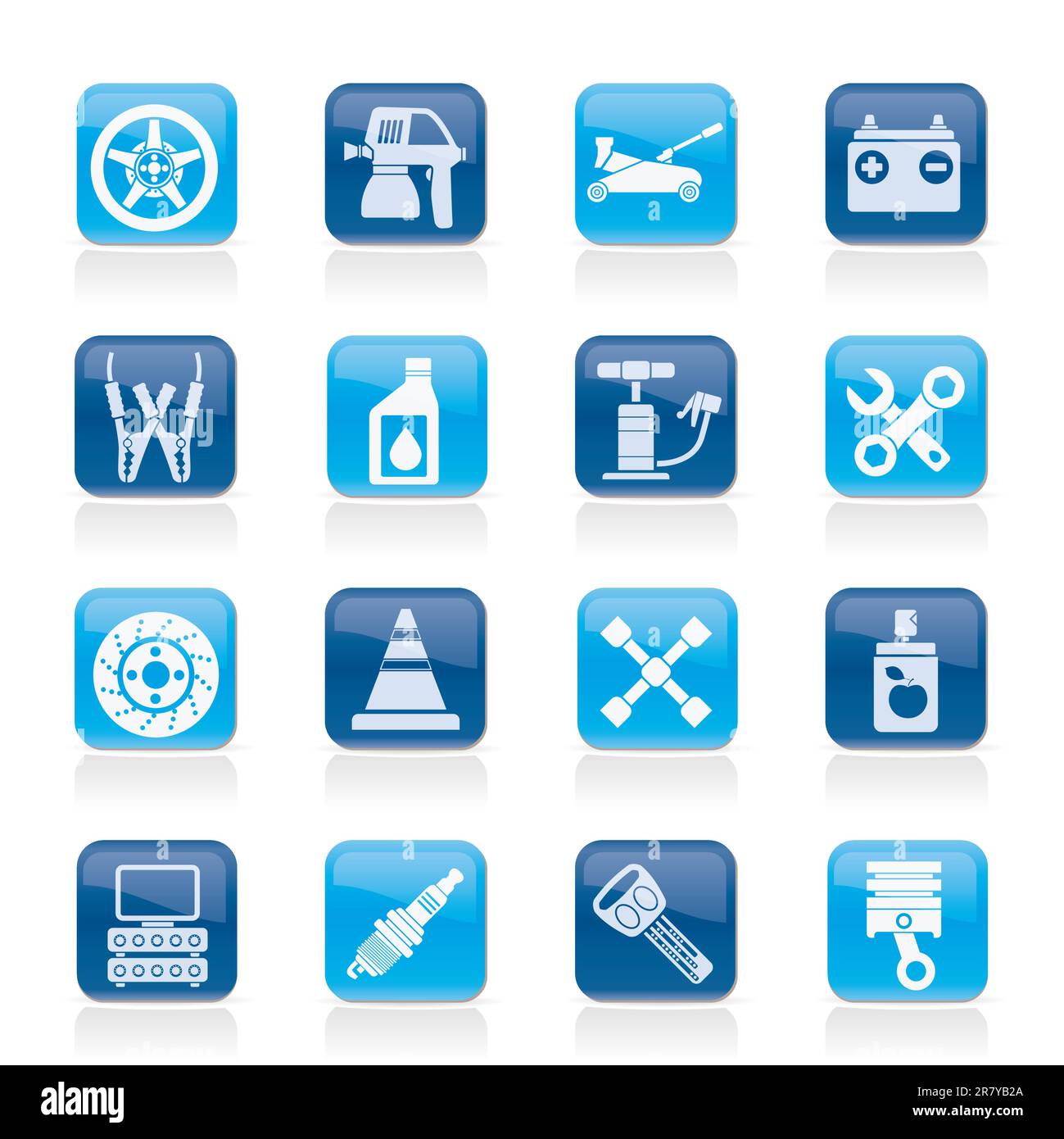 Car repair Stock Vector Images - Alamy