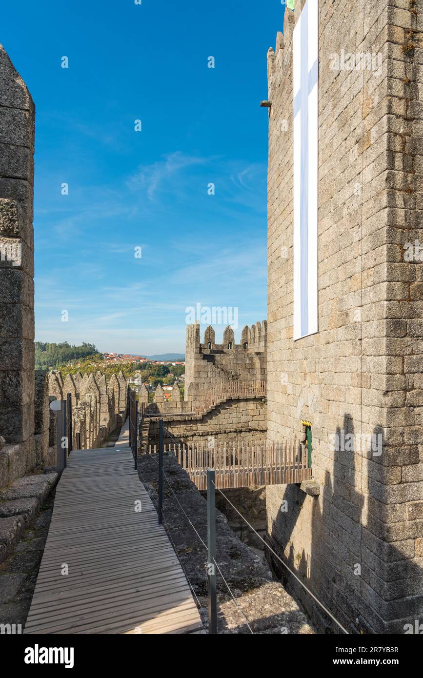 The old Romanesque castle was built in the middle of the 10th century ...