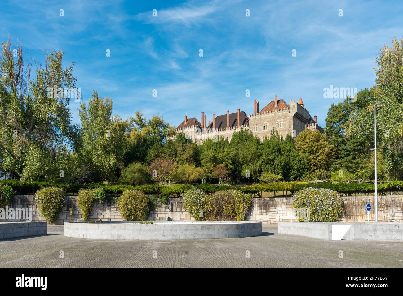The medieval Palace Pa Stock Photo - Alamy