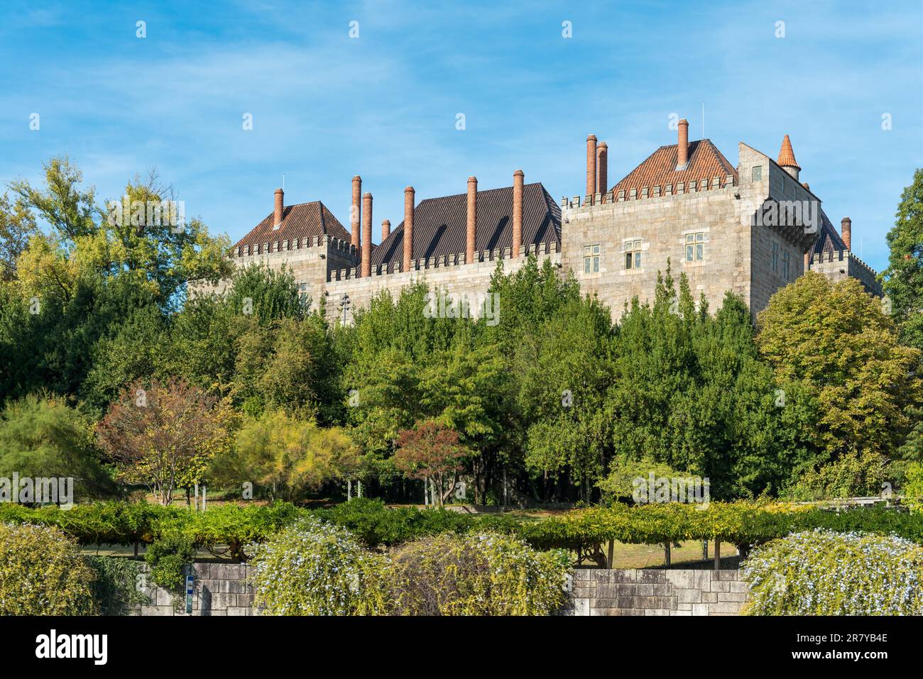The medieval Palace Pa Stock Photo - Alamy