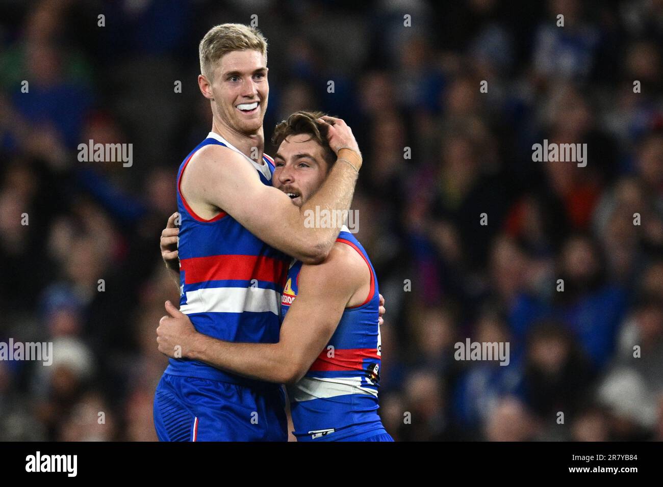 Melbourne, Australia. 18th June, 2023. Tim English of Western Bulldogs ...