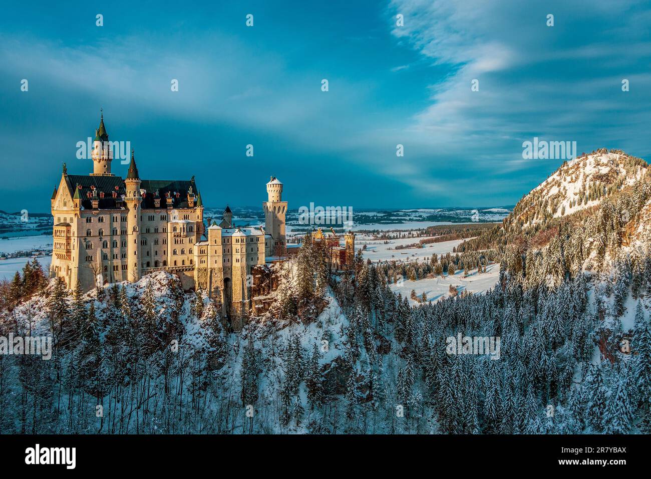 Panoramic view schwangau hi-res stock photography and images - Alamy