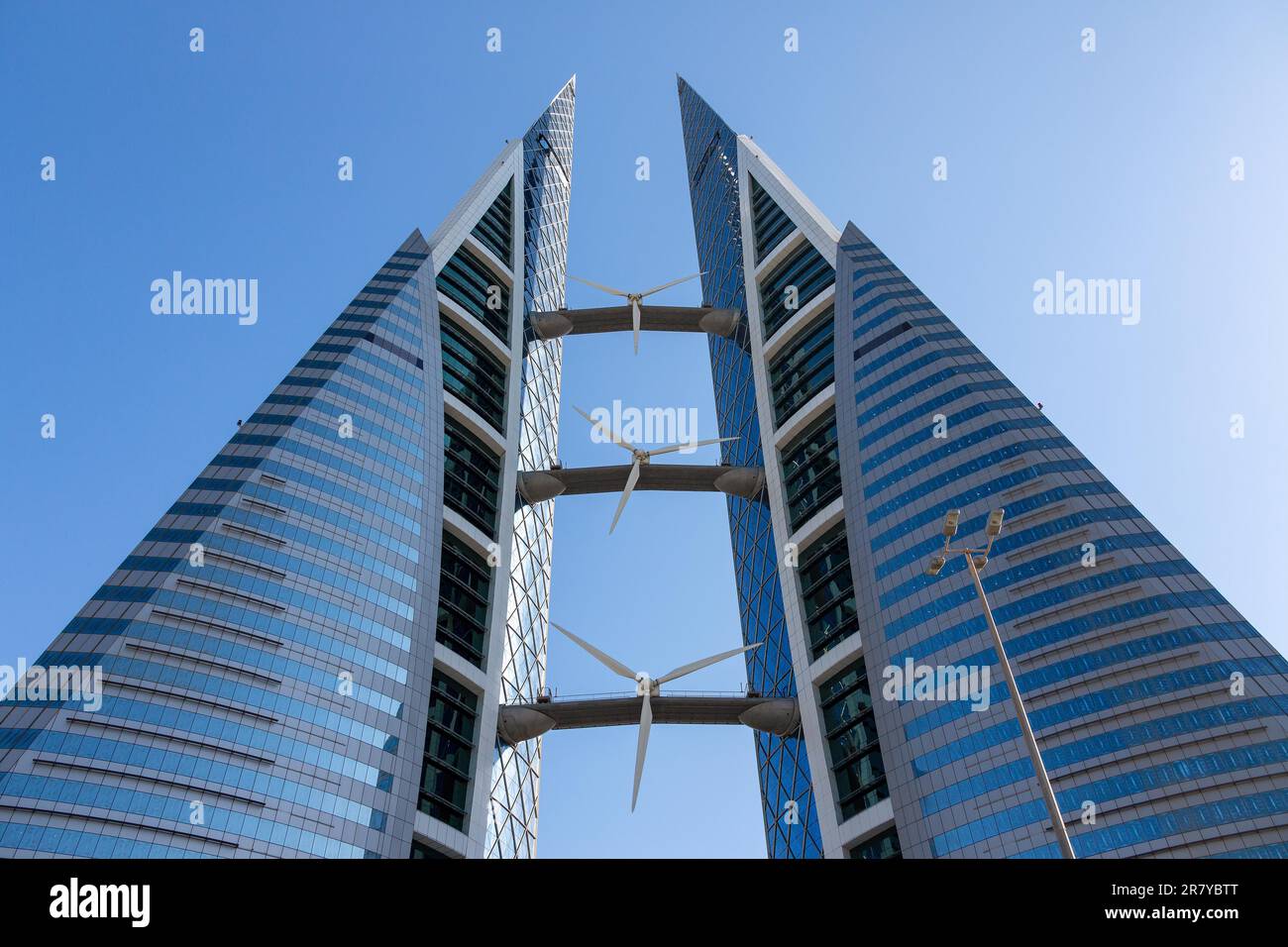 The Bahrain World Trade Center Stock Photo - Alamy