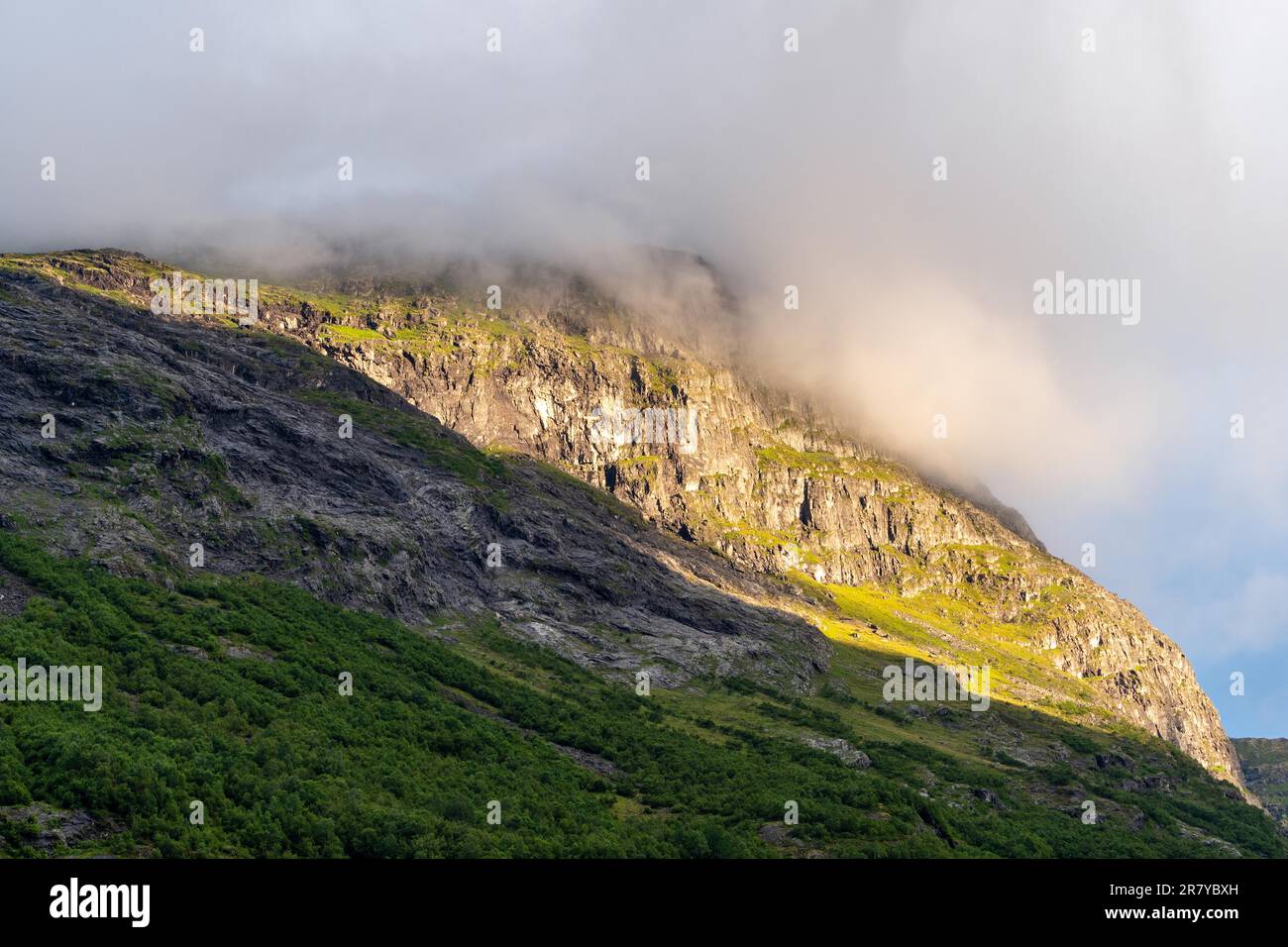 Mountainside view hi-res stock photography and images - Alamy