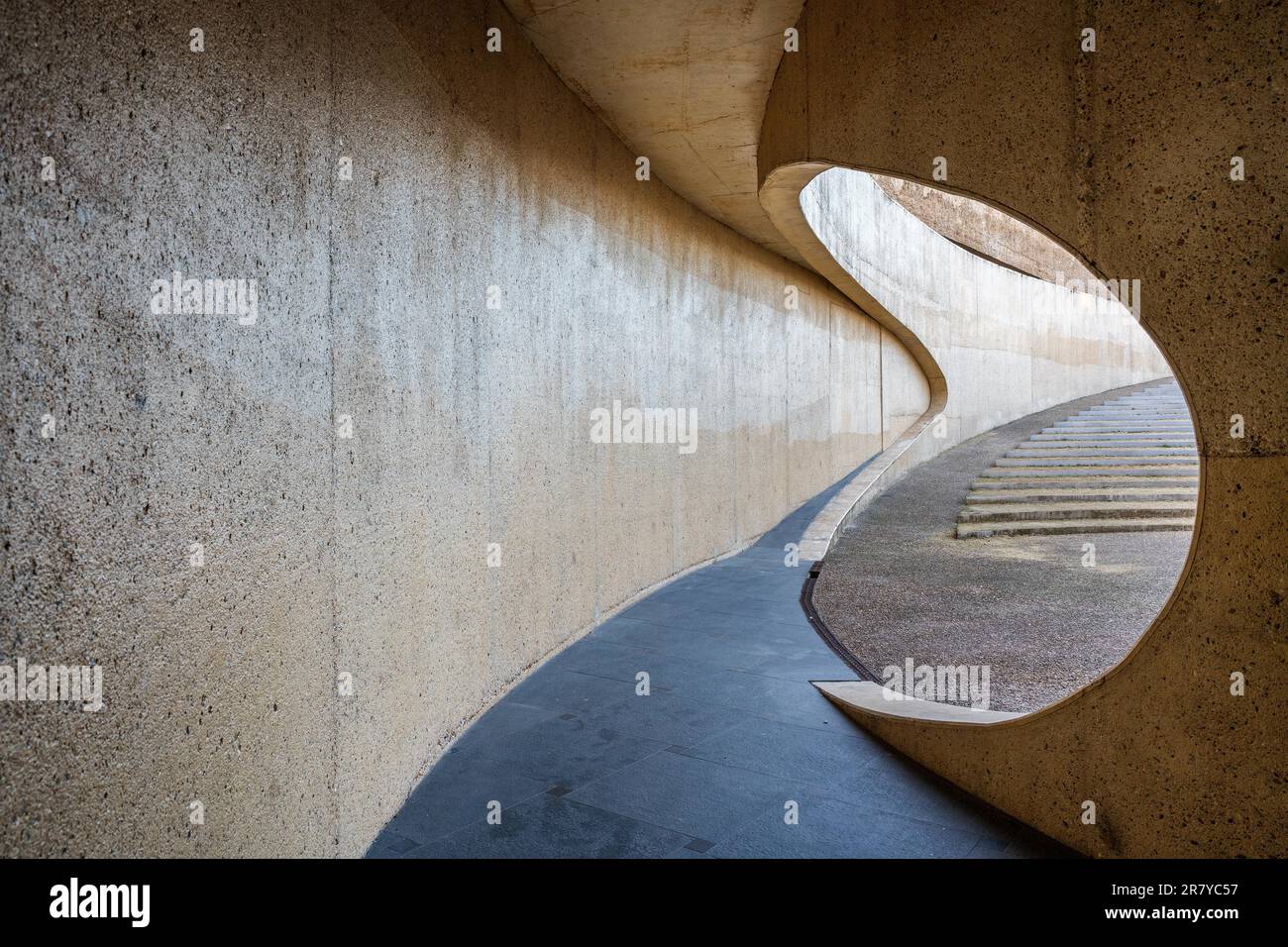 An underpass with stairs Stock Photo - Alamy