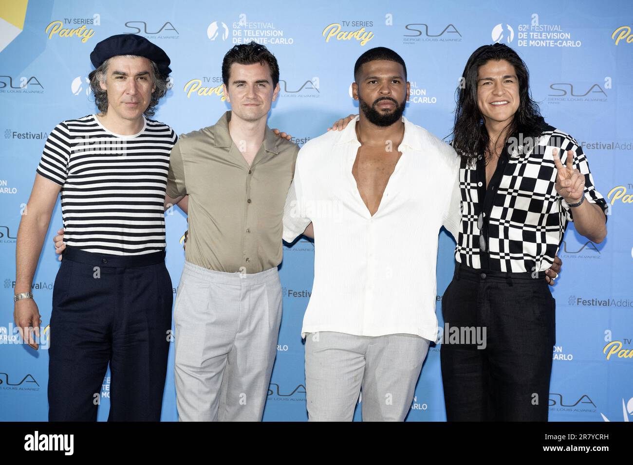 Monte Carlo, Monaco. 17th June, 2023. James Lance, Billy Harris, Kola ...