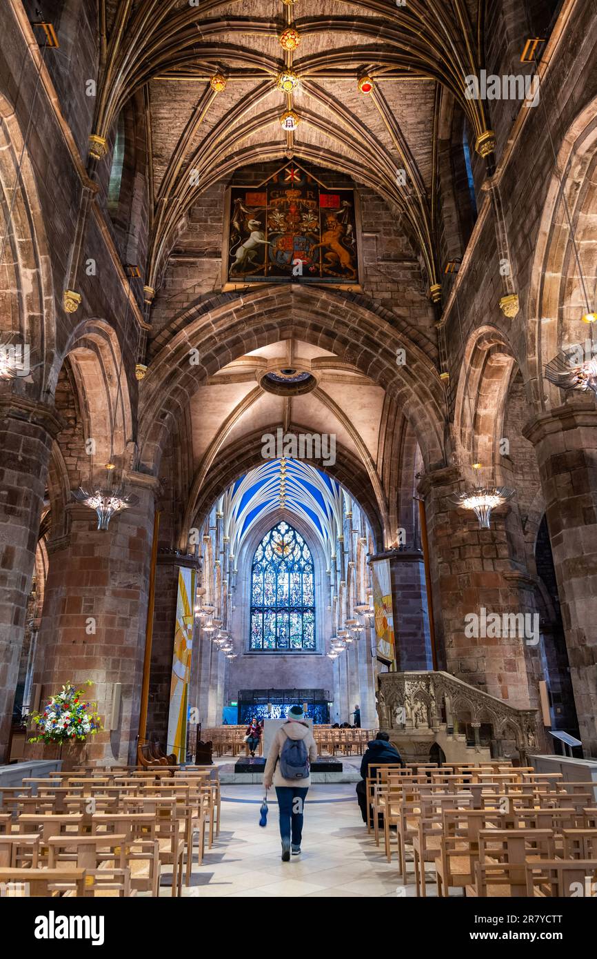 Church of scotland interior hi-res stock photography and images - Alamy