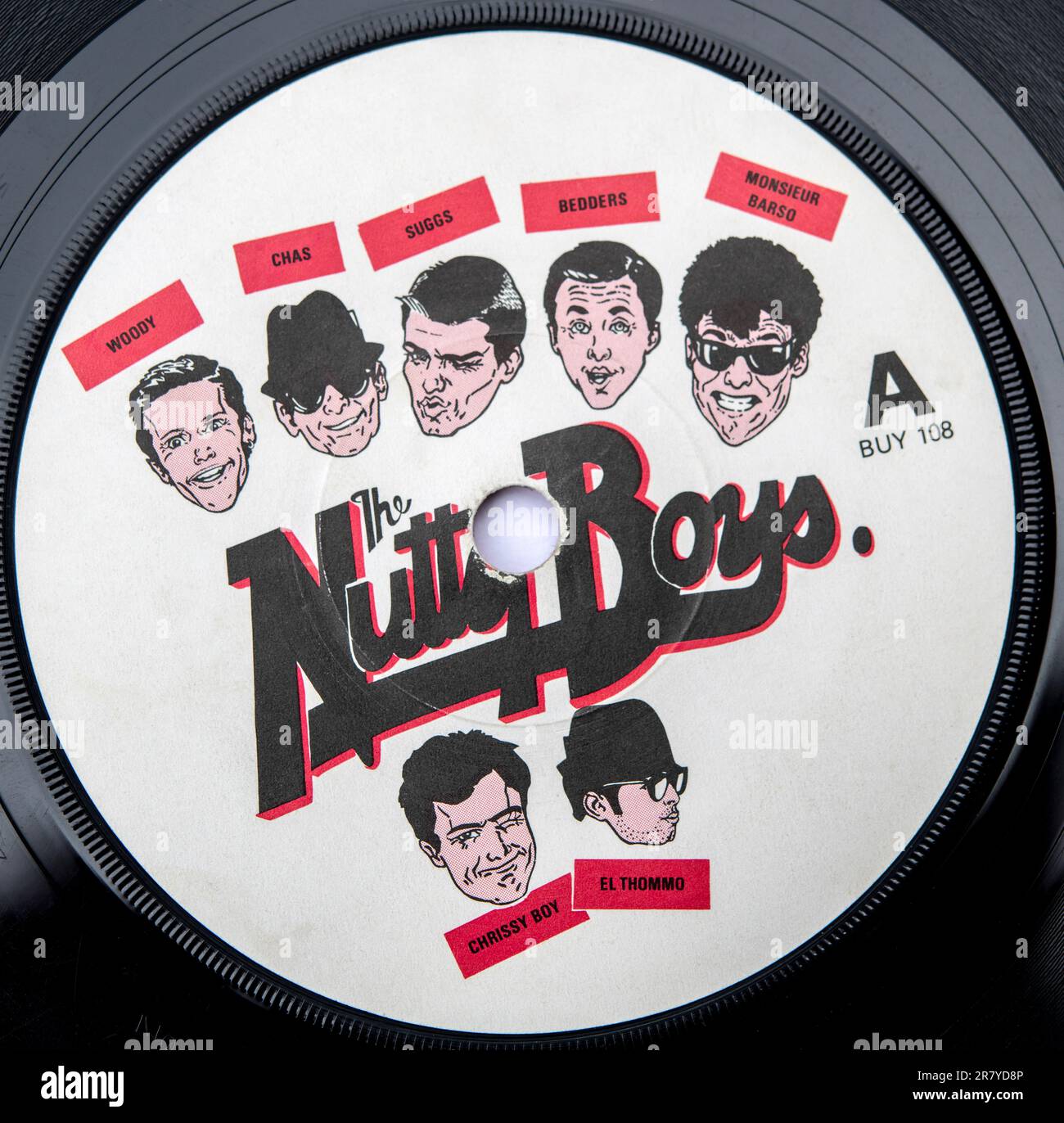 Centre label of the seven inch single version of The Return of the Las ...