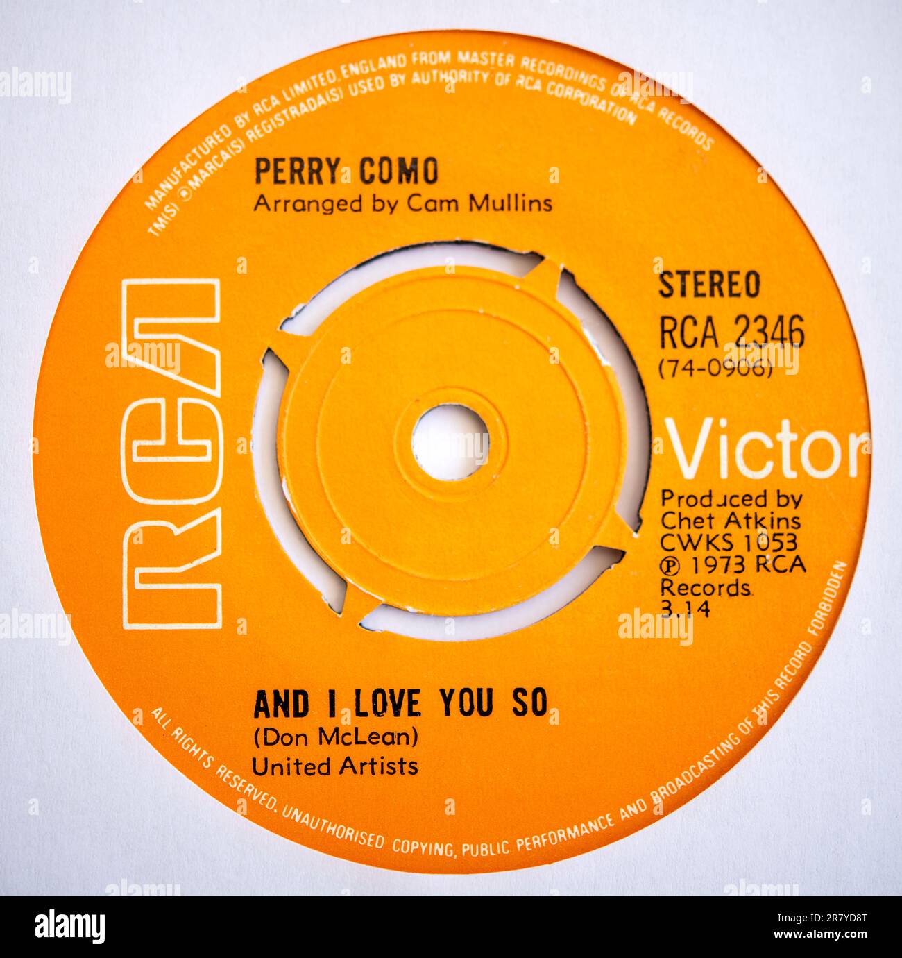 Rca records 1970s hi-res stock photography and images - Alamy