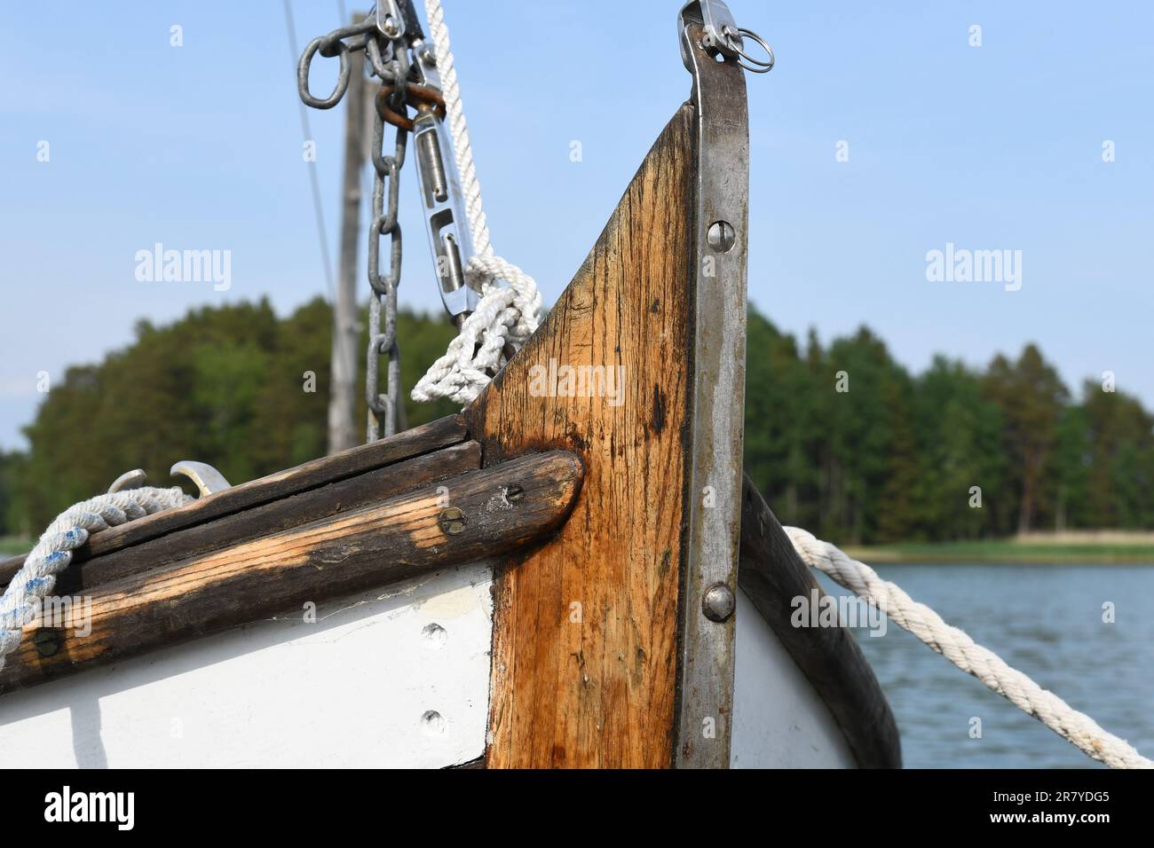 Traditional old Finnish sailboat Stock Photo - Alamy