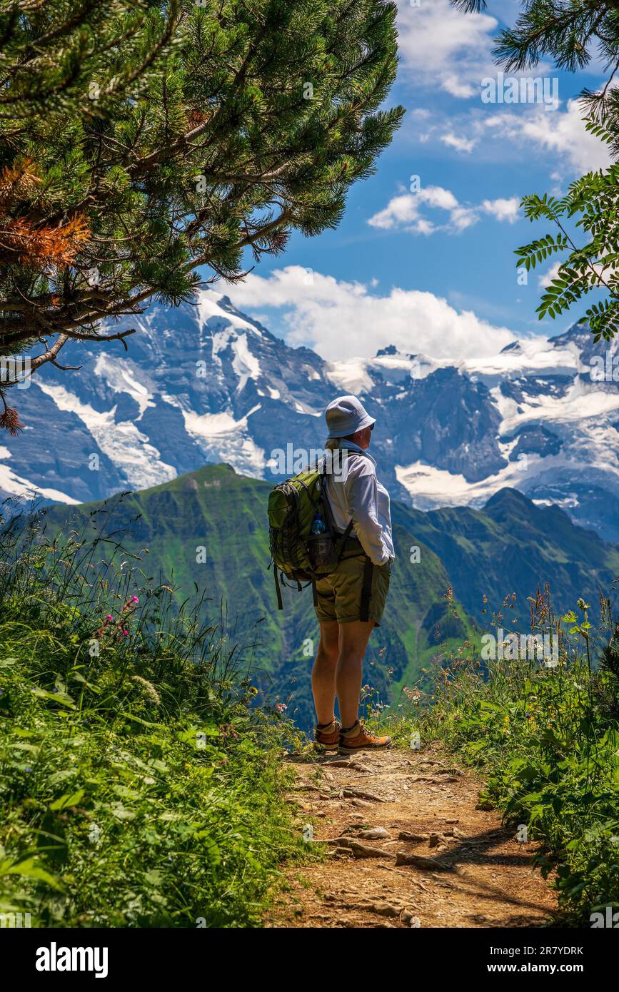 Backpacker landscape hi-res stock photography and images - Alamy
