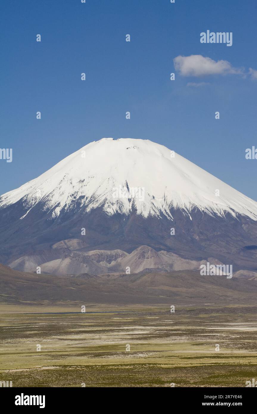 Parinacota Volcano, Lauca National Park, Arica and Parinacota Province ...