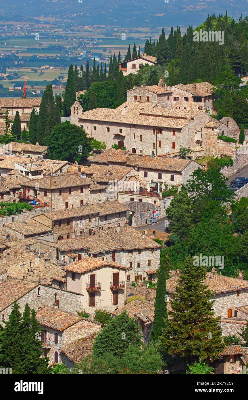 Assisi, UNESCO World Heritage Site, Province of Perugia, Umbria, Italy ...