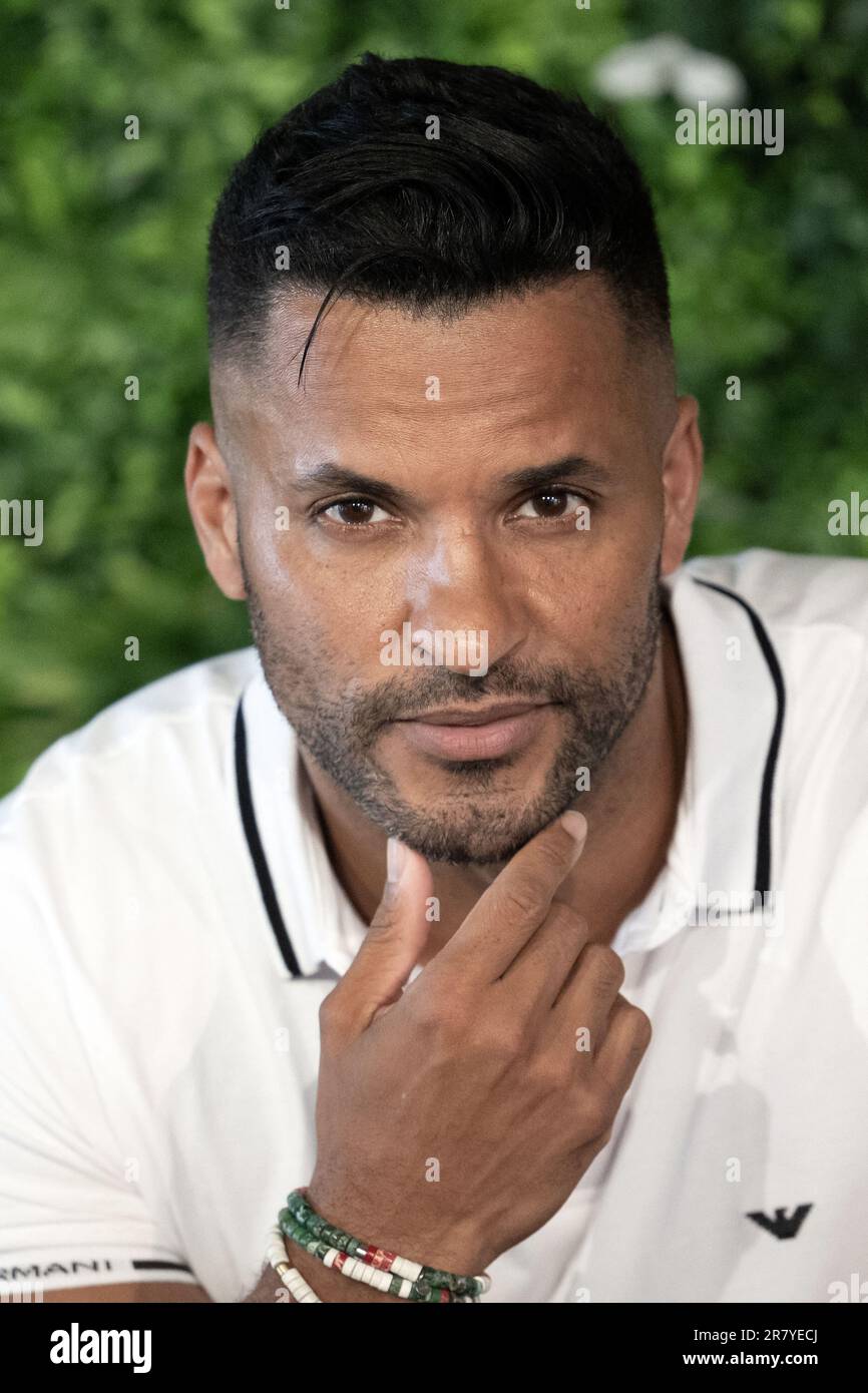 Monte Carlo, Monaco. 18th June, 2023. British actor Ricky Whittle ...