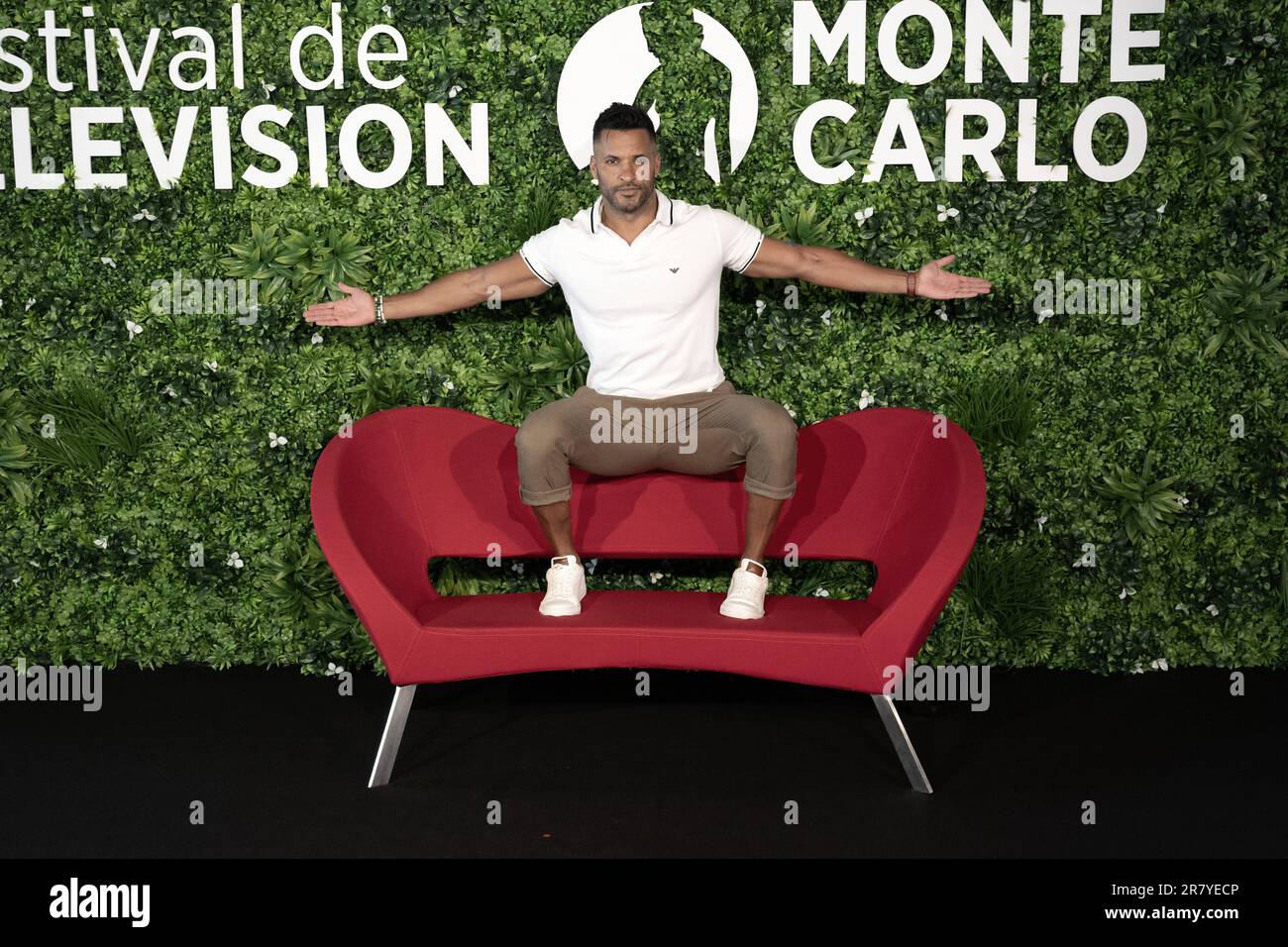Monte Carlo, Monaco. 18th June, 2023. British actor Ricky Whittle ...