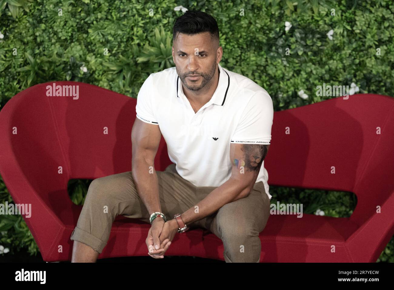 Monte Carlo, Monaco. 18th June, 2023. British actor Ricky Whittle ...