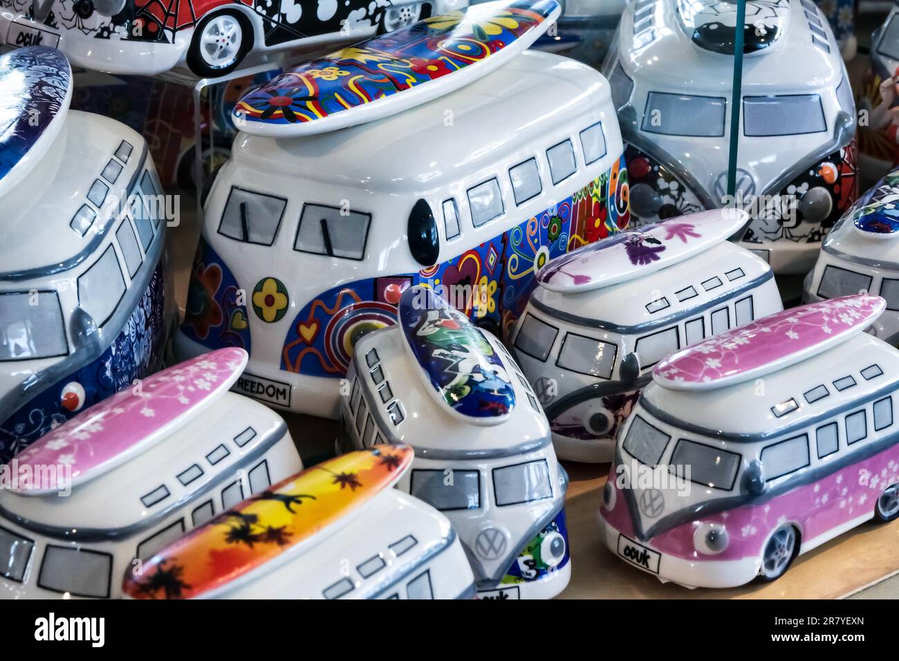 Collection VW Camper Vans Stock Photo - Alamy