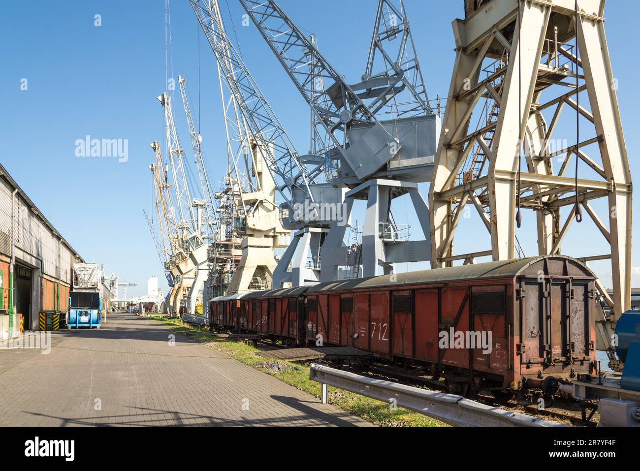 Hamburg district Kleiner Grasbrook. Here, the Port Museum has an ...