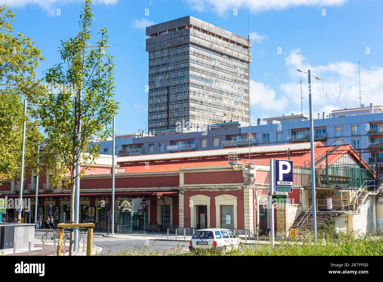 Train Station and the Atocha Tower is the tallest building in the city ...