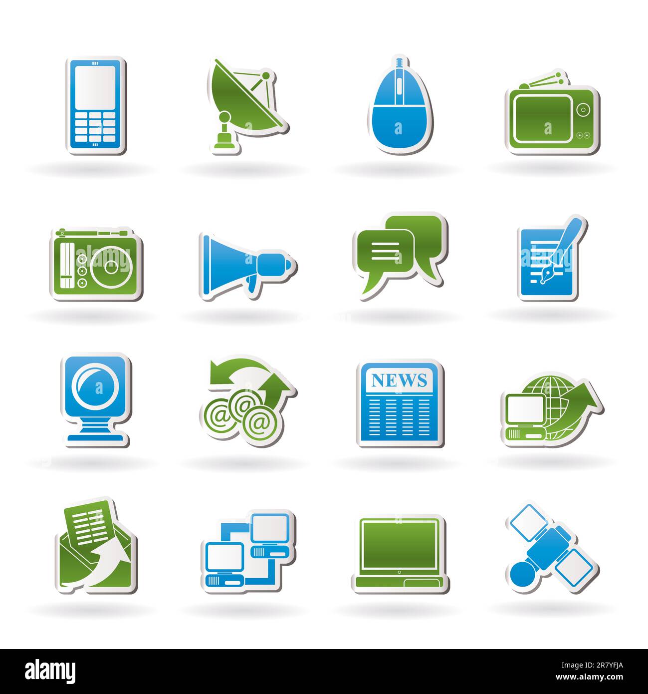 News technology computer Stock Vector Images - Alamy