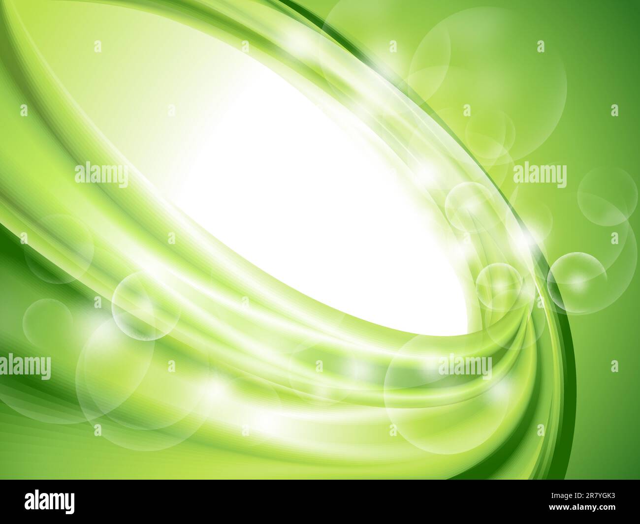 Abstract green background (no mesh Stock Vector Image & Art - Alamy