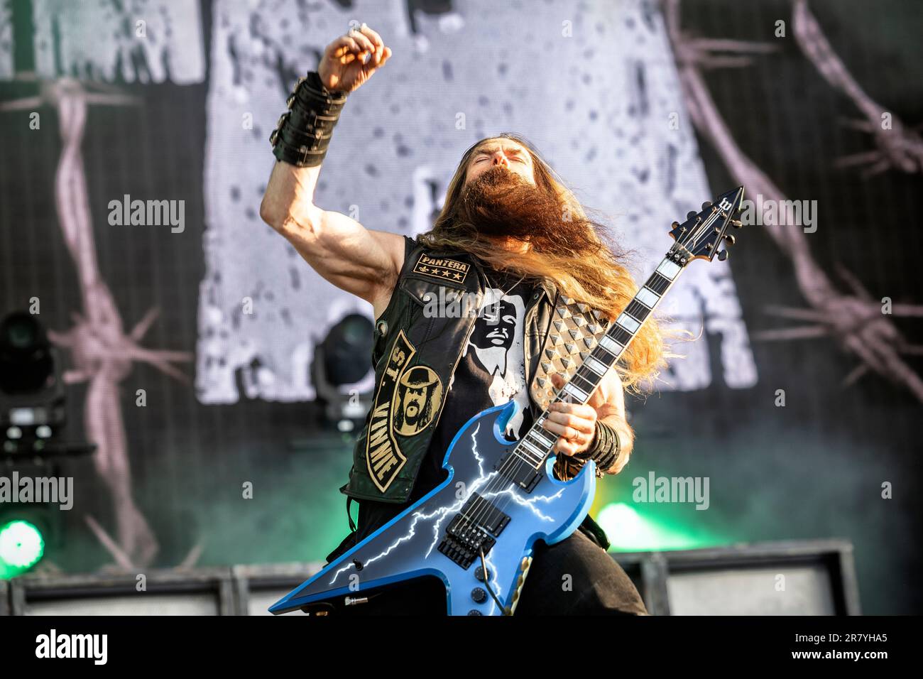Solvesborg, Sweden. 10th, June 2023. The American heavy metal band ...