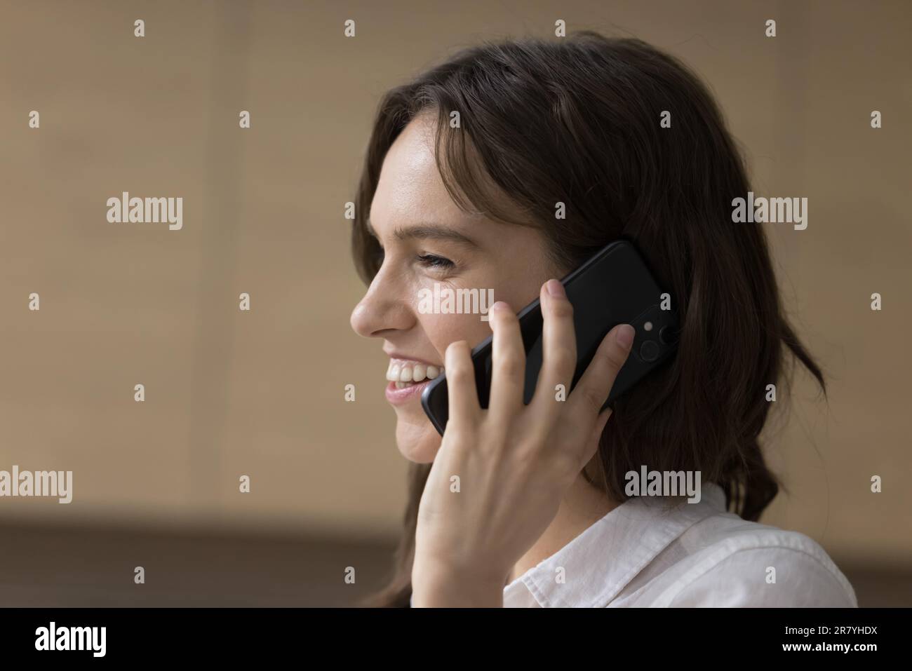Pleasant lady hi-res stock photography and images - Alamy
