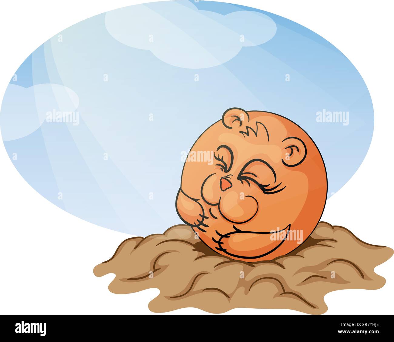 Sun's rays tree Stock Vector Images - Alamy