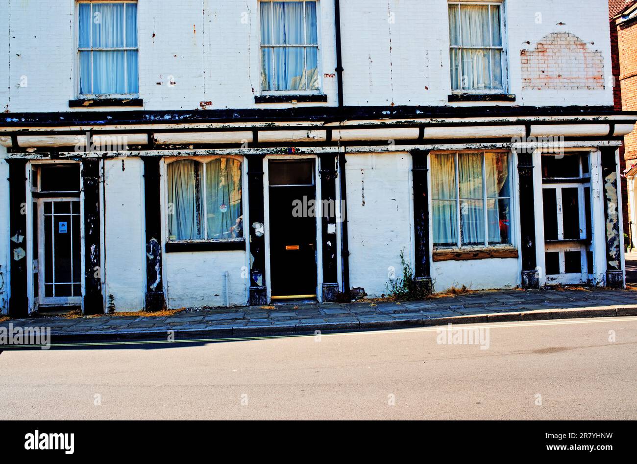Closed Minster View Hotel, Howden, East Riding Yorkshire, England Stock ...