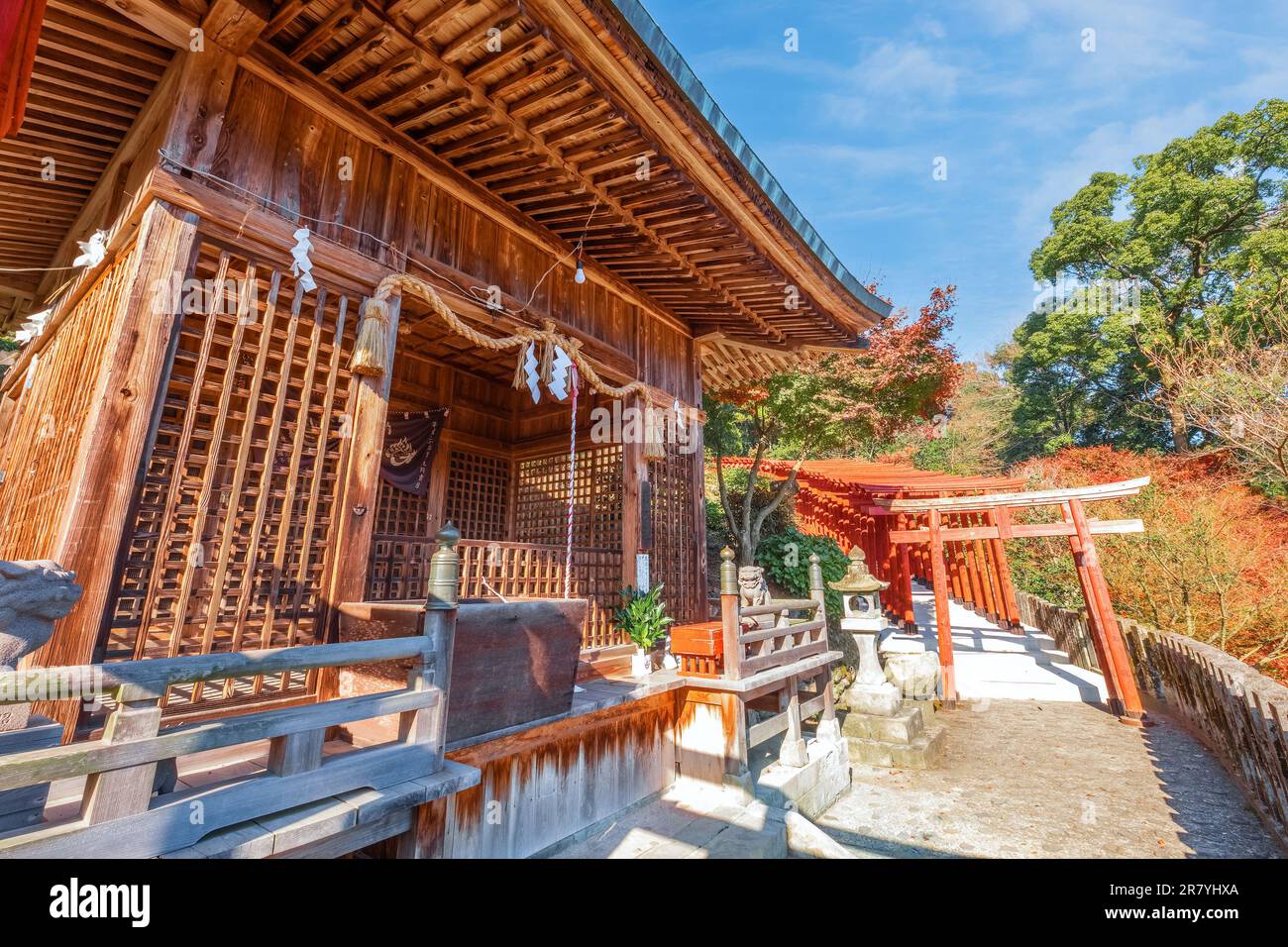 Saga, Japan - Nov 28 2022: Yutoku Inari shrine in Kashima City, Saga ...