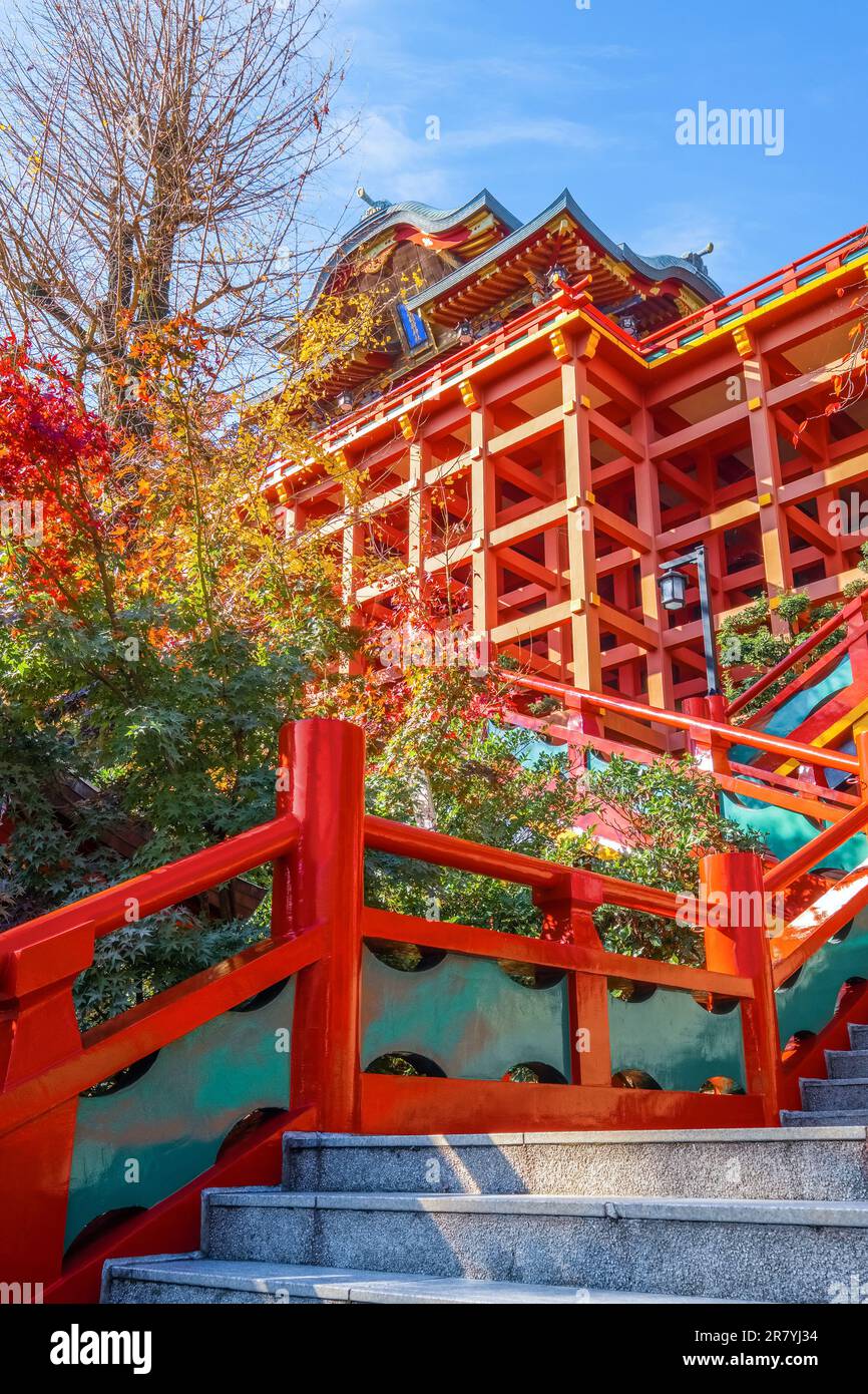 Saga, Japan - Nov 28 2022: Yutoku Inari shrine in Kashima City, Saga ...